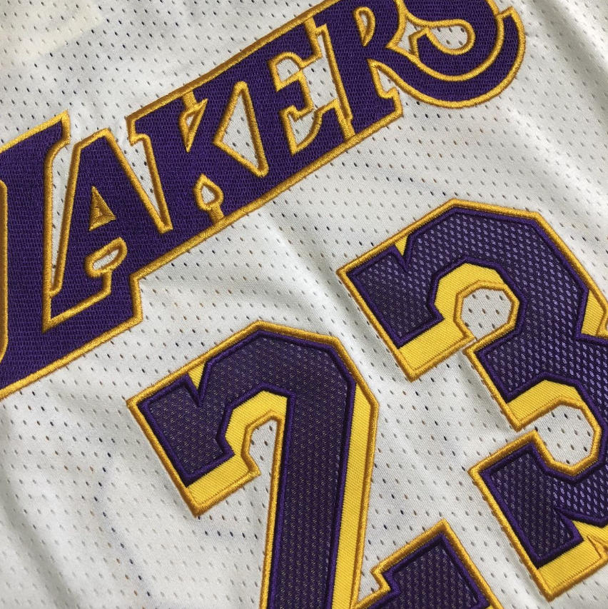 (Alta Calidad) Camiseta LeBron James Baloncesto #23 Los Angeles Lakers ...
