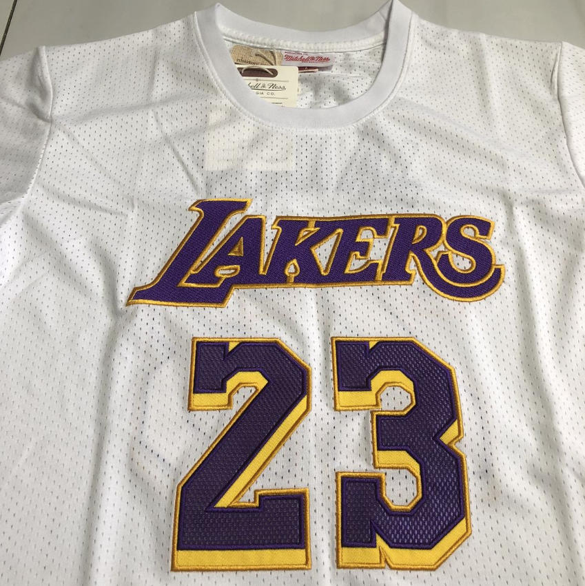 (Alta Calidad) Camiseta LeBron James Baloncesto #23 Los Angeles Lakers ...